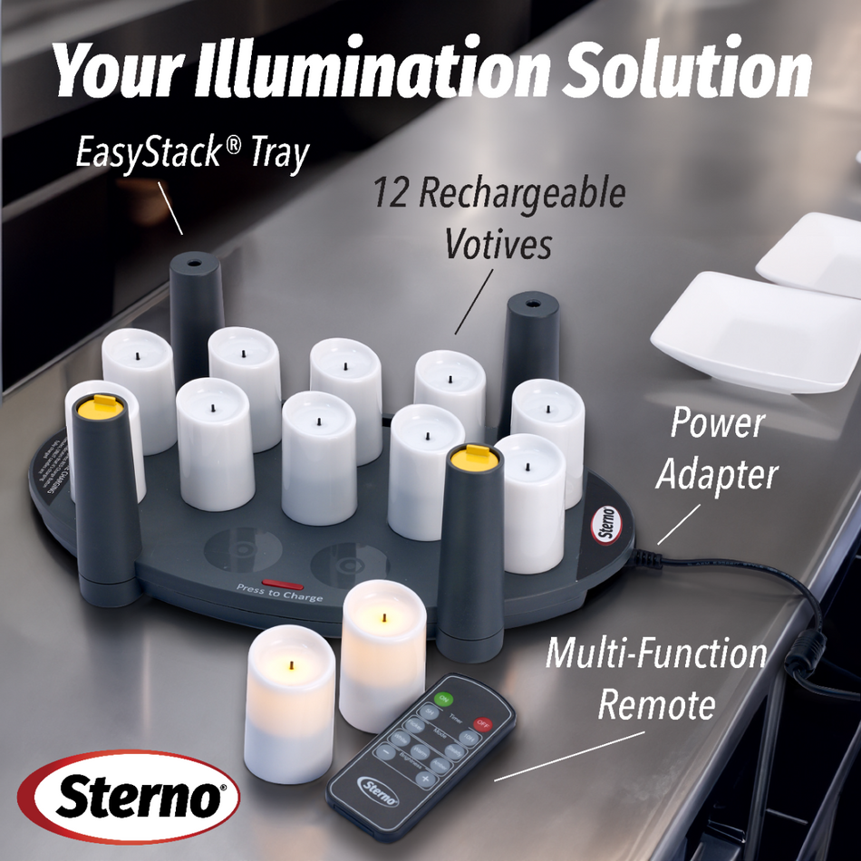 FLAMELESS CANDLES – Sterno